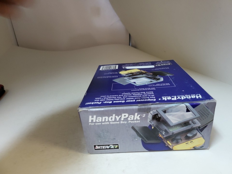 NEW Handy Boy 2 Light & Magnifier & Speakers/Arcade Stick for Gameboy ...