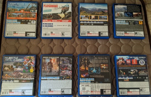 Empty Replacement PS4 Game Cases - Sony PlayStation 4 (NO GAMES ...