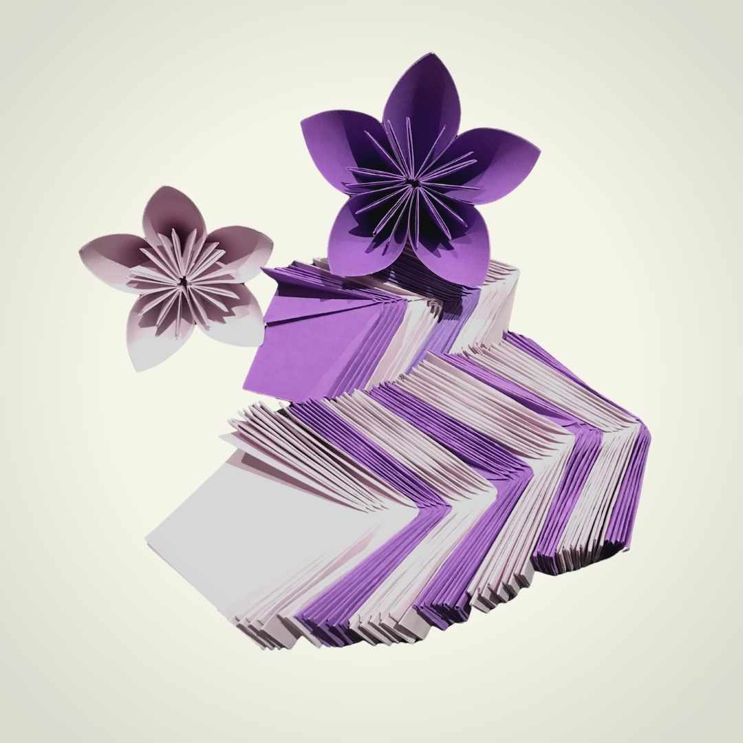 Origami Japanese Kusudama Flower HUGE BOOK Paper Kusudama Ball,