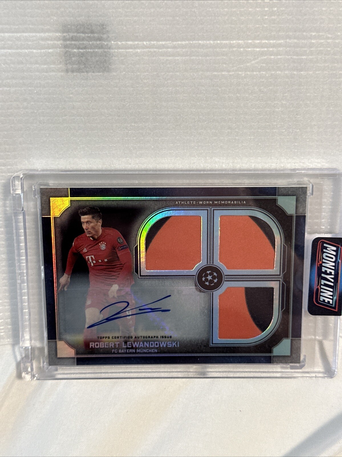 2019-20 Topps Museum Jersey Auto Triple Relic Robert Lewandowski /35 | eBay