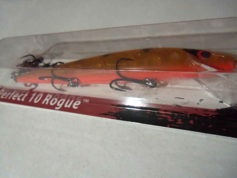 1 Smithwick Suspending Perfect 10 China Rogue Lure Gold/Purple/Blue NIP ...