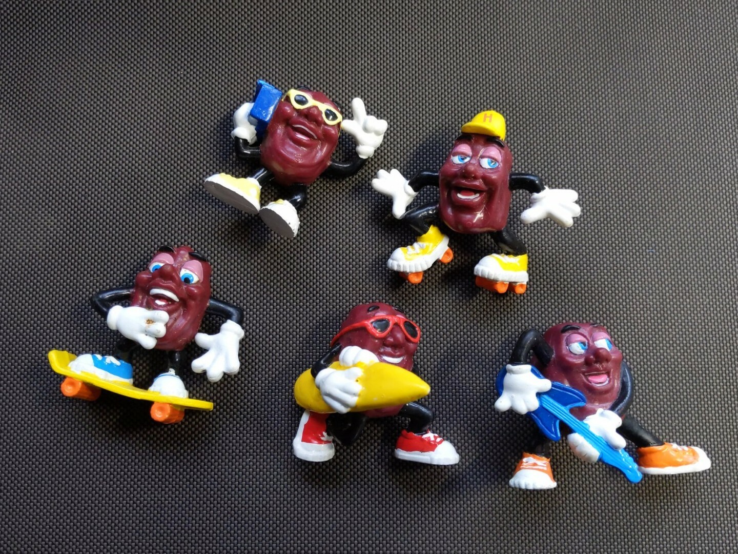 California Raisins Band Toys lot of 5 | eBay