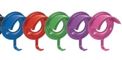 Perry Equestrian 537 Bridle Bracket - 5 Bright Colours Wall Mounted ...