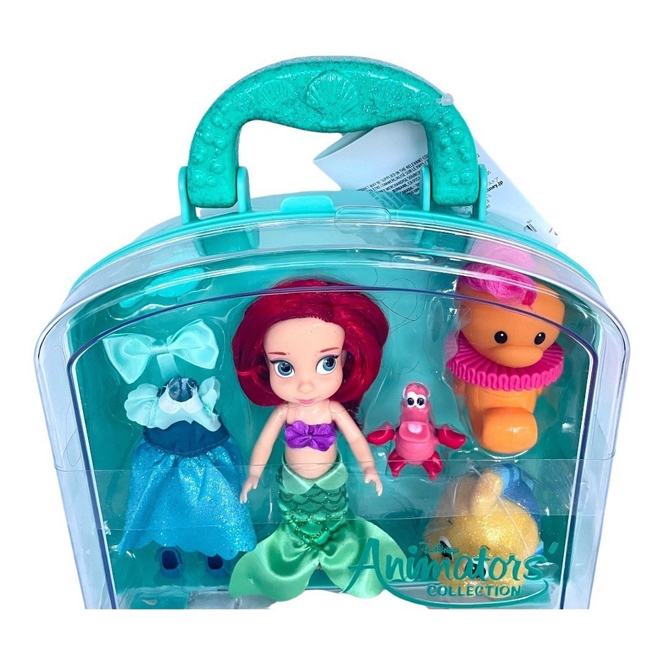 Disney Store Animators Collection Little Mermaid Ariel Mini Doll ...