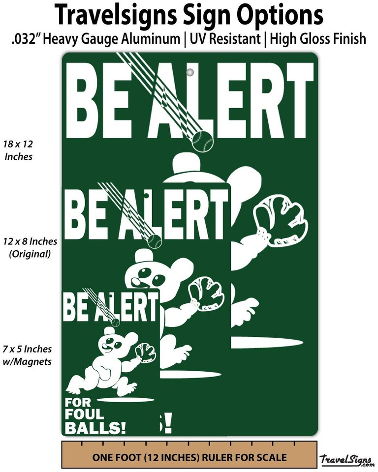 Wrigley Field Foul Ball Sign Tin Metal Signs 8x12 Inches (20x30cm) | eBay