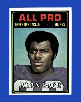 1974 Topps Set-Break #134 Alan Page Ap NR-MINT *GMCARDS* | eBay
