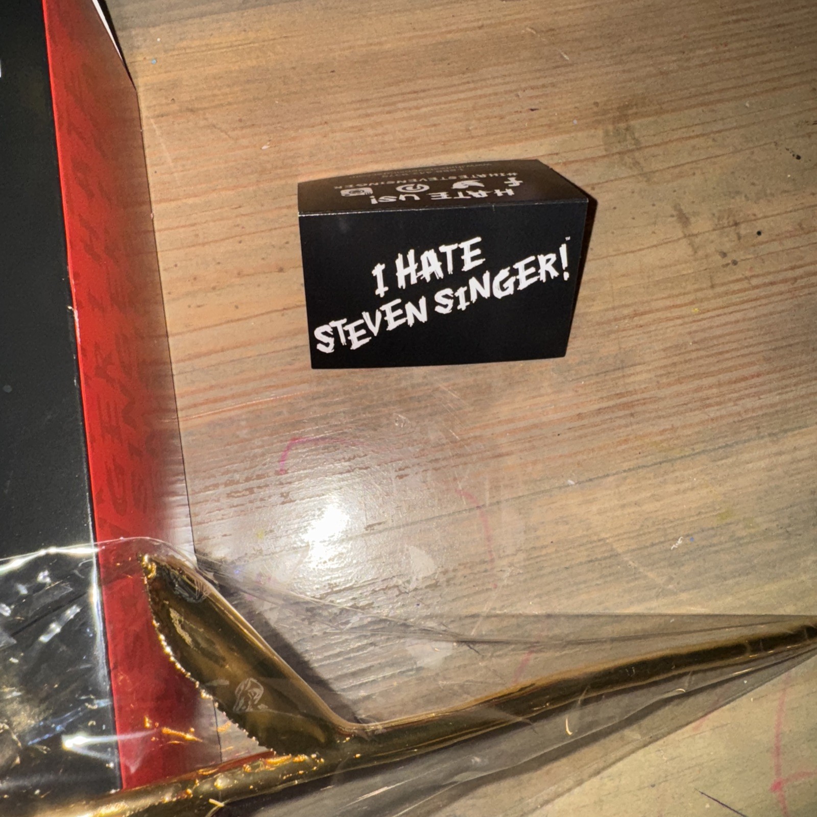 I Hate Steven Singer Forever Real Rose Dipped & Trimmed In 24k Gold New ...