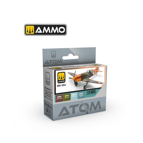 AMMO ATOM Acrylic Paint Set French WWII Aircraft Colors New | eBay UK