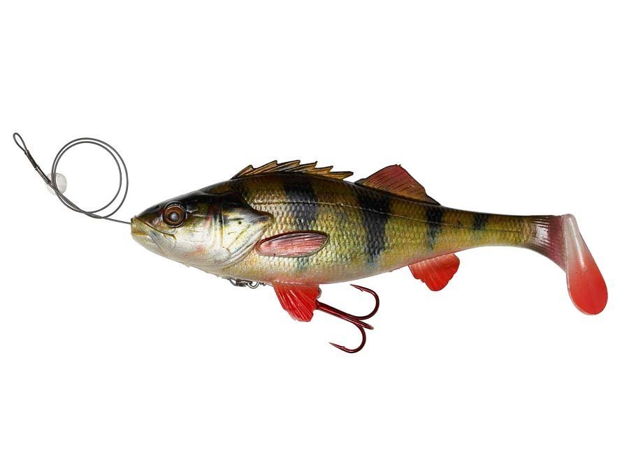 Savage Gear 4D Line Thru Perch Shad 20cm 100g Slow sinking Soft baits ...