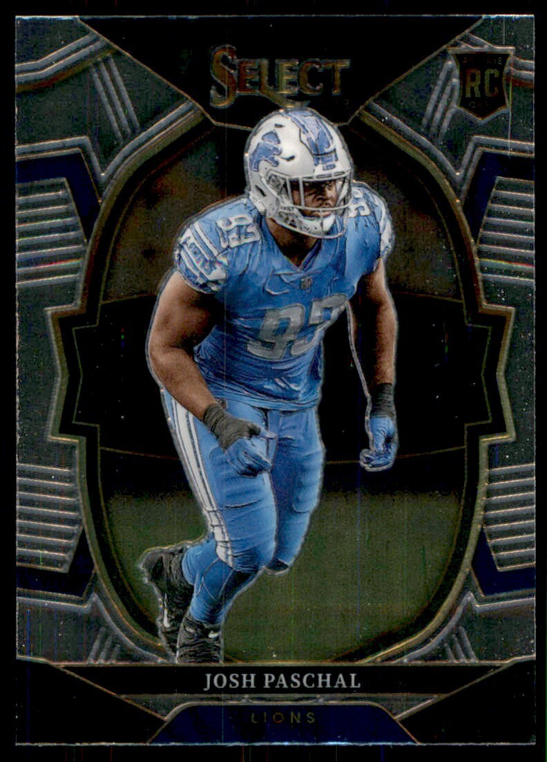 Josh Paschal 2022 Select Concourse Detroit Lions #59 Rookie | eBay