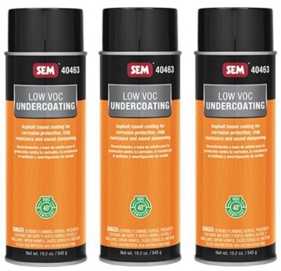 SEM 40463, Low VOC Undercoating (3 Pack) | eBay