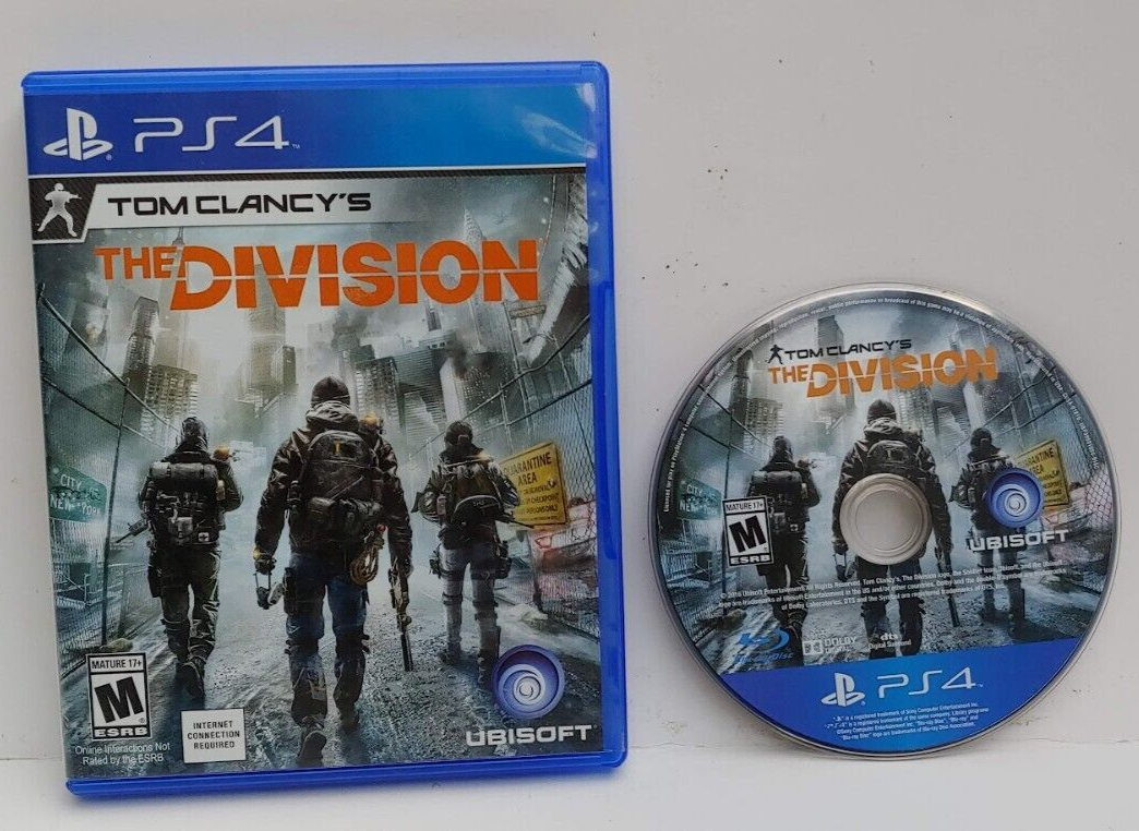 Tom Clancy's The Division Playstation 4 PS4 Game Working | eBay