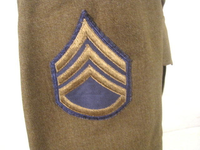 post-WWII US Army M1946 Wool Field "IKE" Jacket w/US & Adjutant General ...