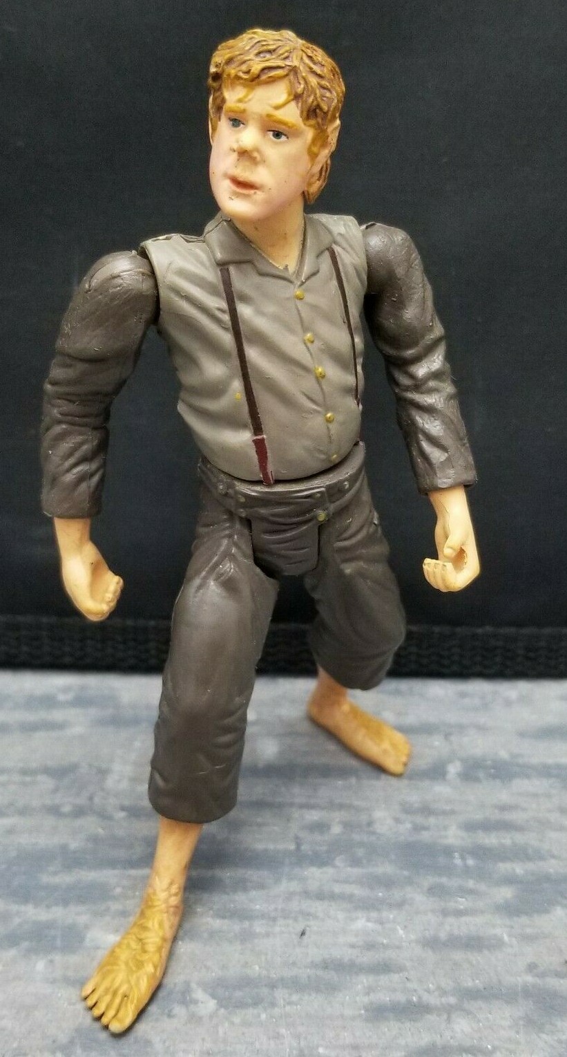 Lord of the Rings Samwise Gamgee 4.5" Action Figure LOOSE Marvel Ent ...