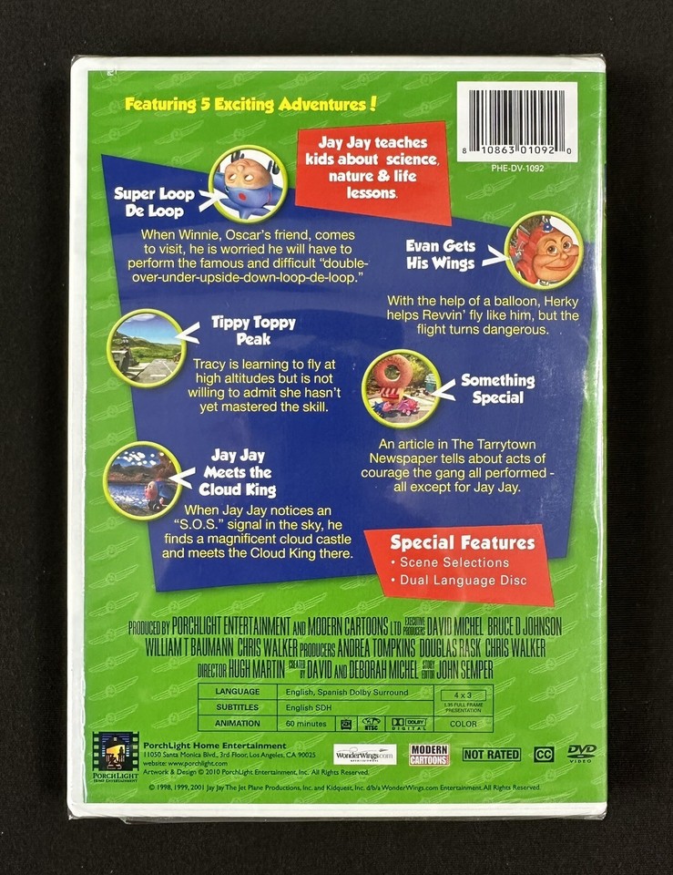 RARE NEW Jay Jay the Jet Plane: Super Loop De Loop (DVD, 2010) SEALED ...