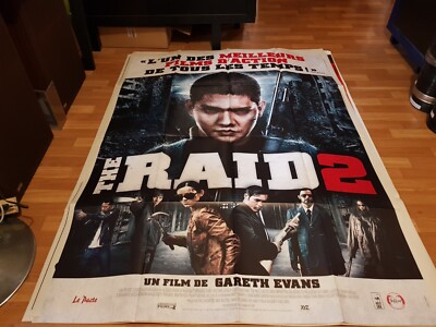 Affiche cinema 120x160 THE RAID 2 GARETH EVANS | eBay