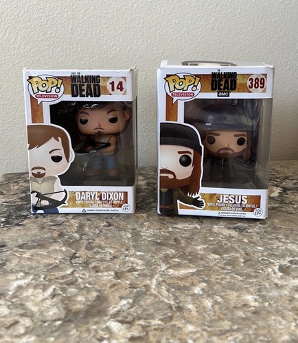 The walking dead Daryl Dixon and Jesus Funko Pop Bundle TWD | eBay