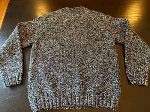 Filson Heritage 3 Gauge Wool Sweater, Large, BlkWhtM, #20263659, MADE ...
