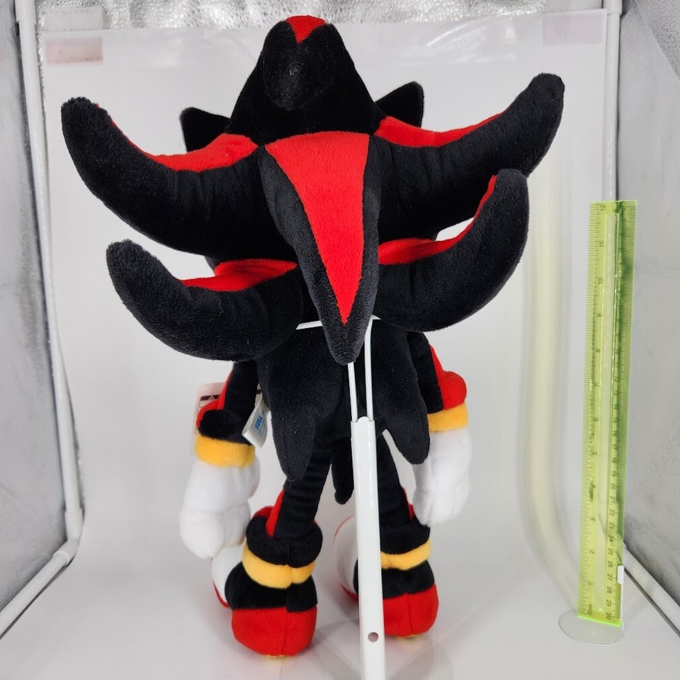 Sonic ADVENTURE 2 Plush 2001 SHADOW TAGGED Sega EXTRMLY RARE Sonic ...