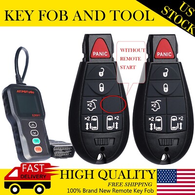 Remote Key Fob Kit Tool For Dodge Grand Caravan/Chrysler Town and ...