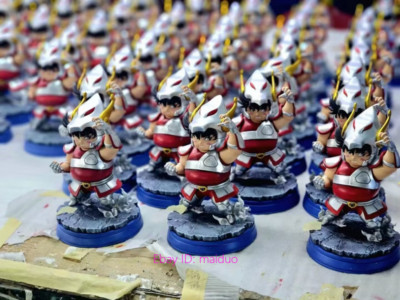 Fat Seiya Resin Super Studio Saint Seiya Statue Collection 16cm in ...