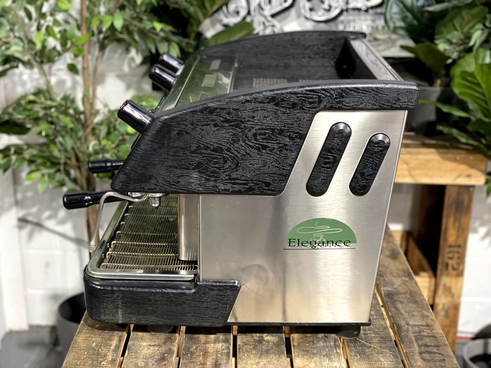 EXPOBAR ELEGANCE 2 GROUP STAINLESS STEEL ESPRESSO COFFEE MACHINE ...