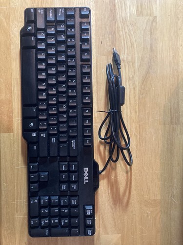 Dell Wired USB Keyboard | 104-key | Standard | Black | Plug & Play ...