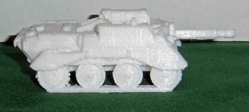 28mm 1/56 3D printed British Alecto Tank Destroyer suitable for Bolt ...