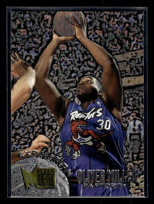 1995 Fleer Metal #197 Oliver Miller Expansion Toronto Raptors Mint+ | eBay