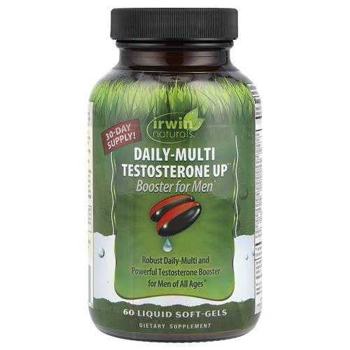 Daily-Multi Testosterone Up ® Booster For Men, 60 Liquid Soft-Gels | eBay