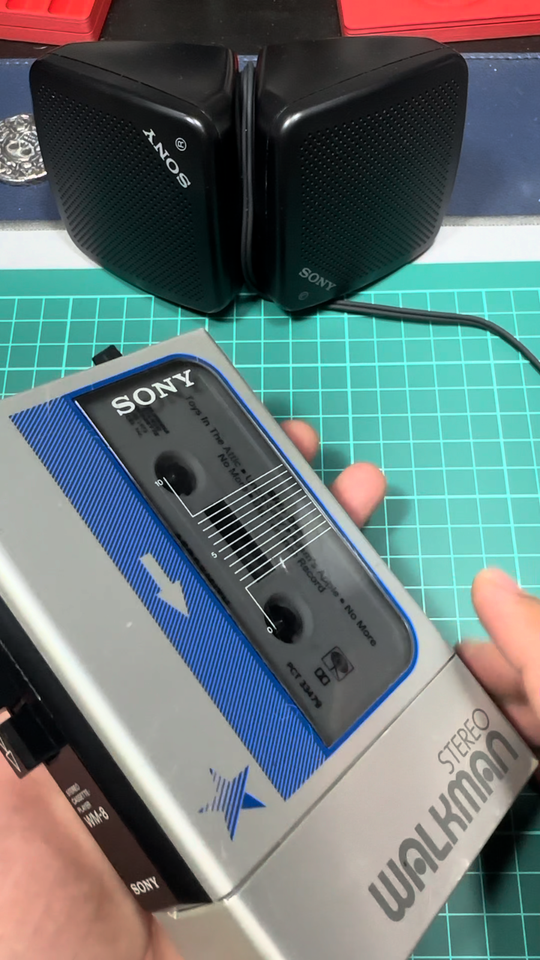 Sony Walkman WM-8 Stranger Things Cassette Player. Working, New Belt ...