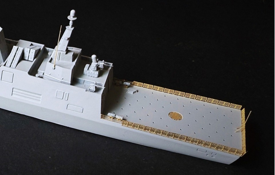 3D Printed 1/700 Taiwan Zhenhai-class Frigates Unpainted Model Kit NEW ...