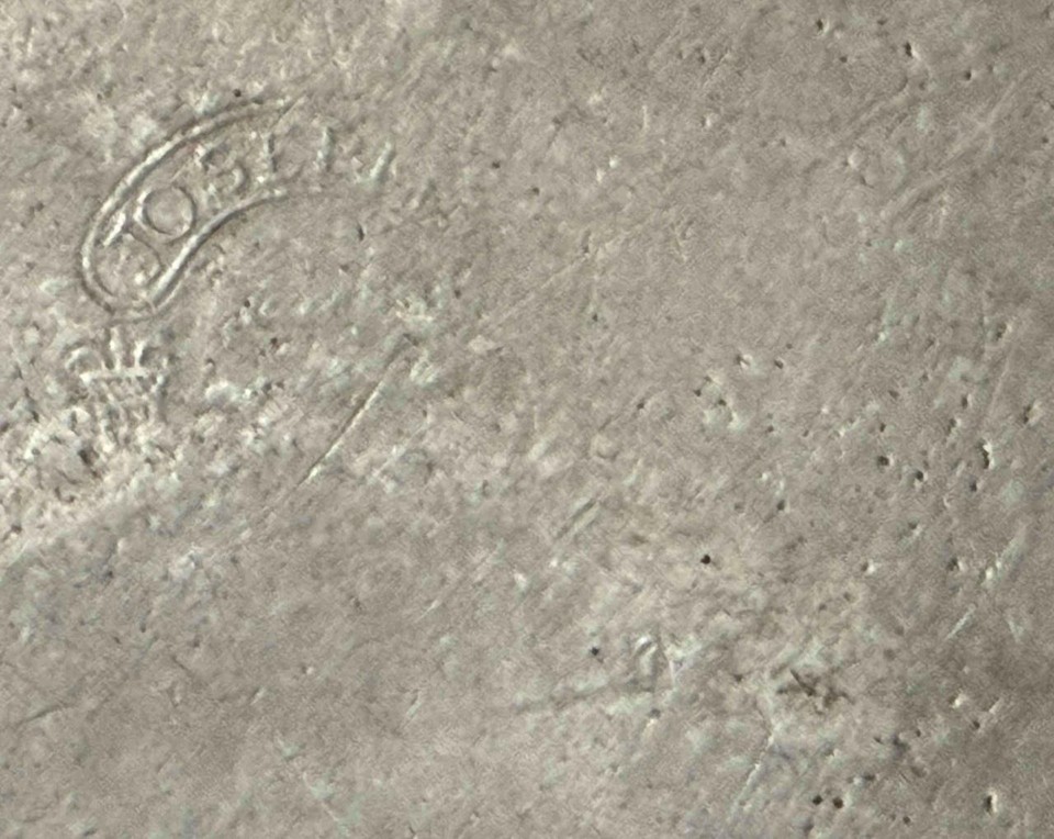 Antique American Pewter Plate, JOSEPH DANFORTH, Middletown, CT, c. 1780 ...