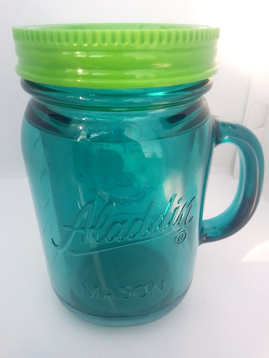 Aladdin Mason Jar With Handle Aladdin 16oz Mason Cup, Set Of 4