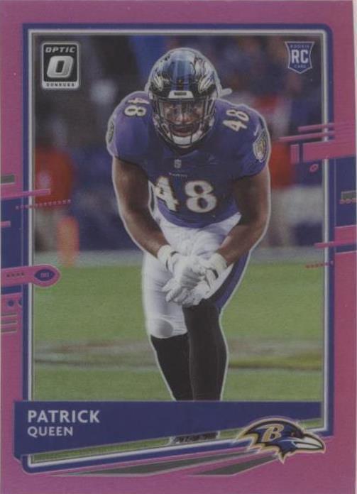 2020 Panini Donruss Optic - Rookies Patrick Queen #118 Pink Prizm (RC ...