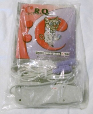 CueCat CRQ Software Digital Barcode Scanner Convergence Optical Reader ...