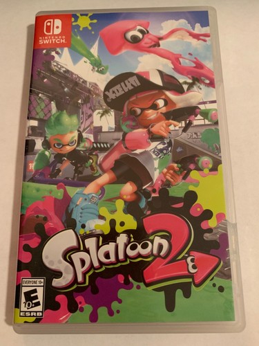 Splatoon 2 - Nintendo Switch Original case only - No game | eBay