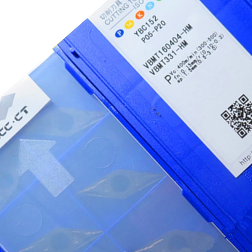 10pcs VBMT160404-HM YBC152 VBMT331-HM ZCC.CT CNC blade Carbide Inserts ...