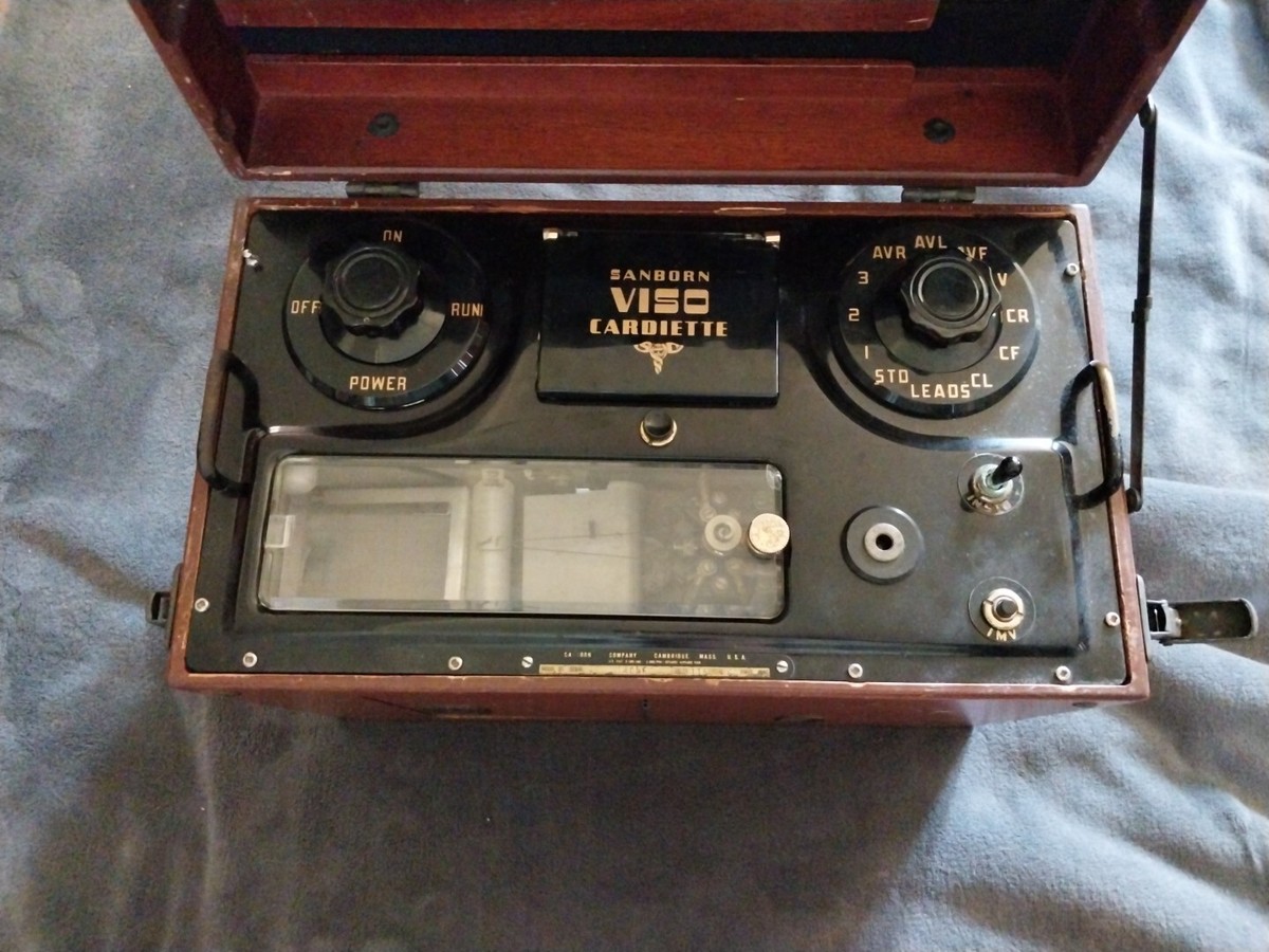 Old Ekg Machines Welch Allyn CP100 EKG Machine