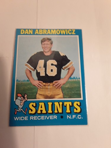 DAN ABRAMOWICZ UNGRADED TOPPS NFL TRADING CARD #90 | eBay