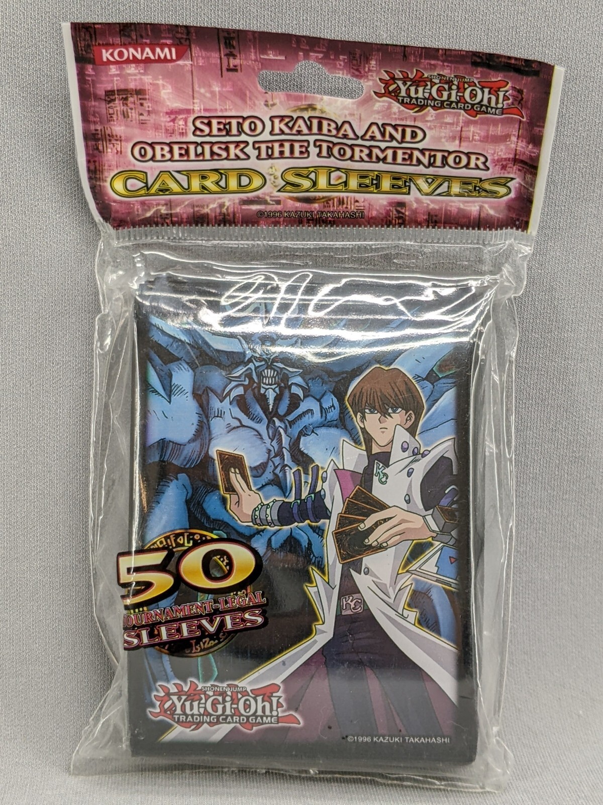 Yu-Gi-Oh Seto Kaiba And Obelisk The Tormentor Card Sleeves 50 count | eBay
