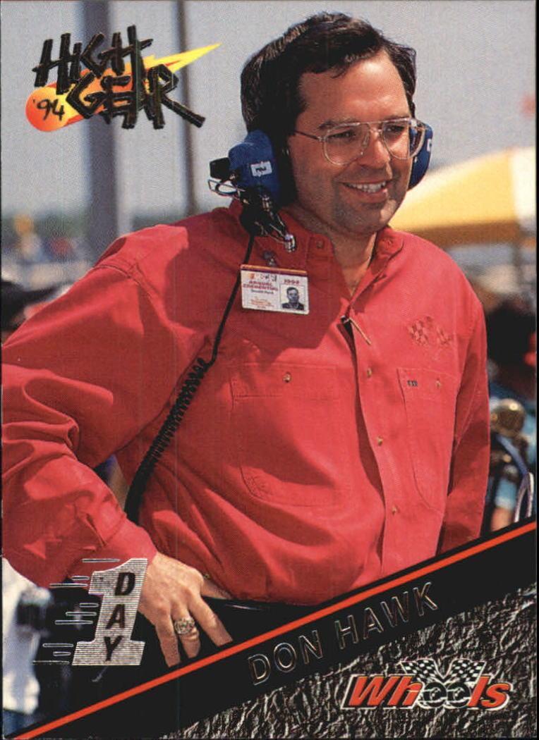 1994 Wheels High Gear - Don Hawk #185 Day One (RC) for sale online | eBay