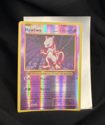 Basic Mewtwo 2016 Pokemon Level 53 Holographic MINT CONDITION | eBay