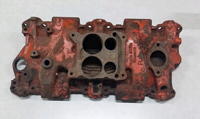 1968 Small Block Chevy Cast Iron Intake 3927184 K298 Nov.29 1968 ...