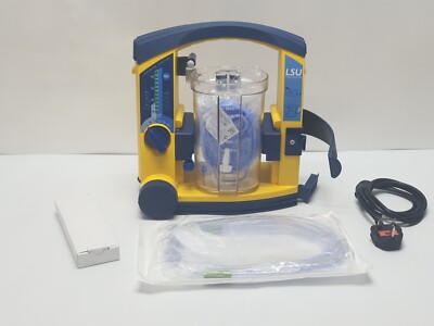 Laerdal LSU Suction Unit Portable Suction Pump+Tubing+New Battery ...