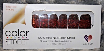 Color Street THANK HEAVENS FOR STYLISTS Nail Strips Glitter Dipped ...