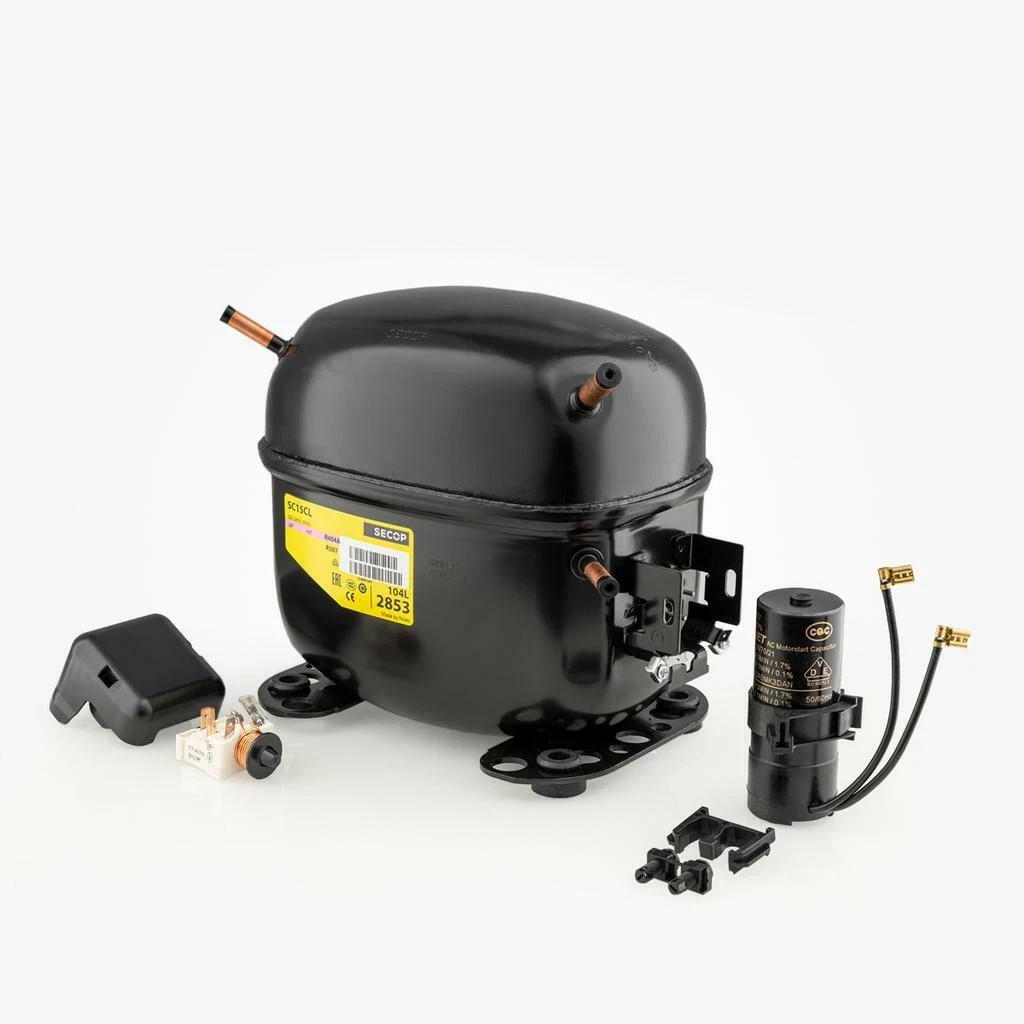 Compressor Danfoss Secop SC12CL - LBP R404a/R507 1/2HP 220-240V/1~/50Hz ...