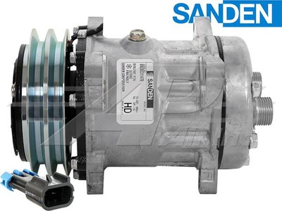 Sanden Compressor SD7H15HD 132mm 2 Groove 12V Clutch - Alternative 509 ...