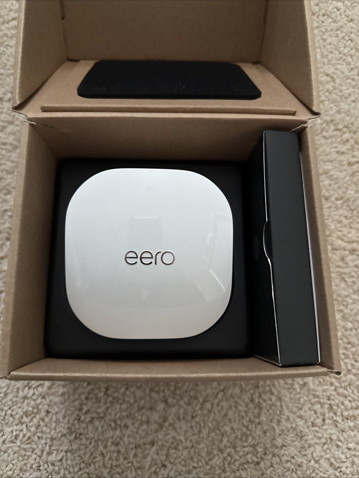 eero 6 Wifi Mesh Router Access Point - EER-N010001 NIB with cables MESH ...