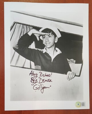 Bob Denver d.2005 signed 8x10 photograph photo autographed BAS Gilligan ...